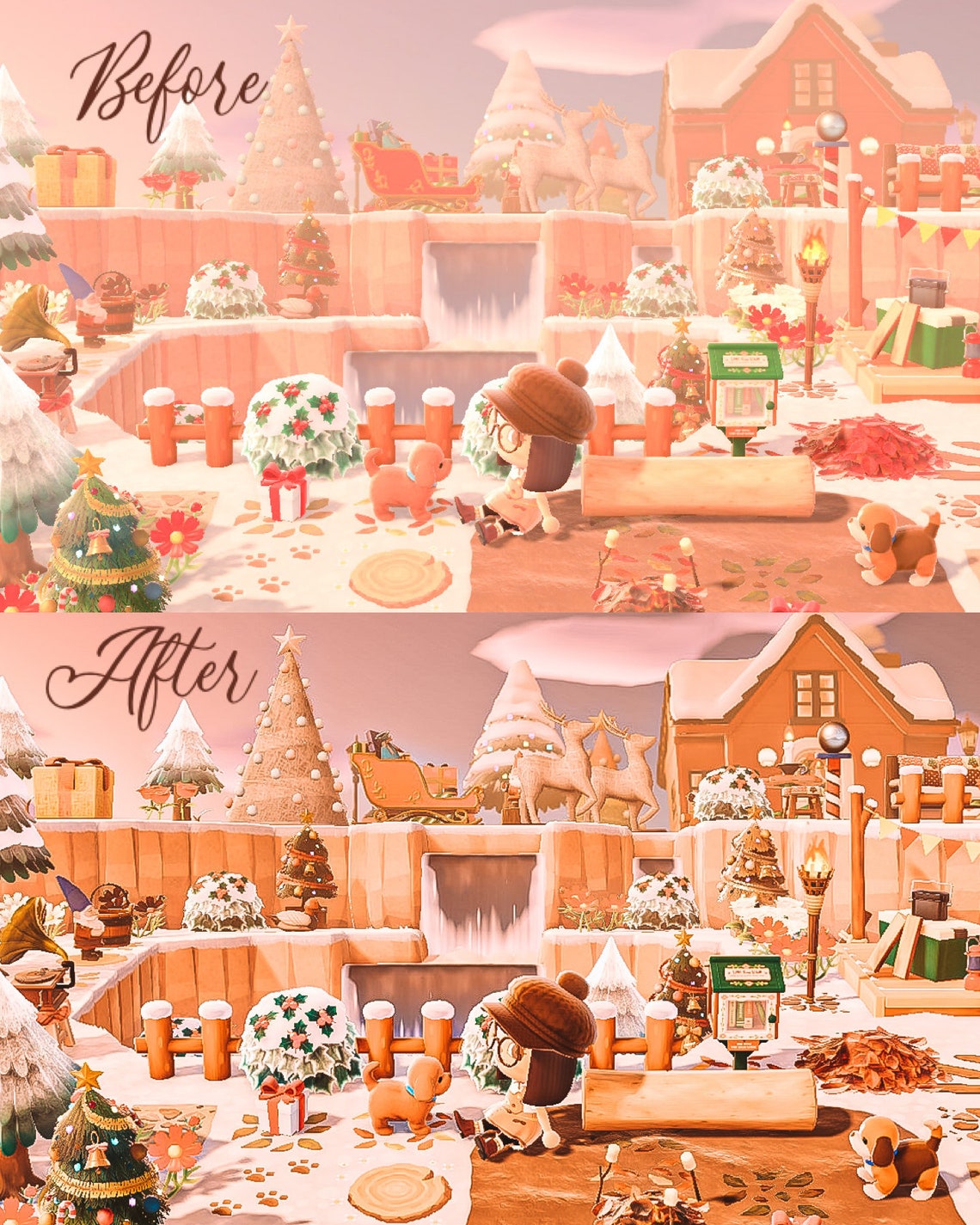 RUSTIC ROAD ACNH Preset Animal Crossing New Horizons Rustic Series ...