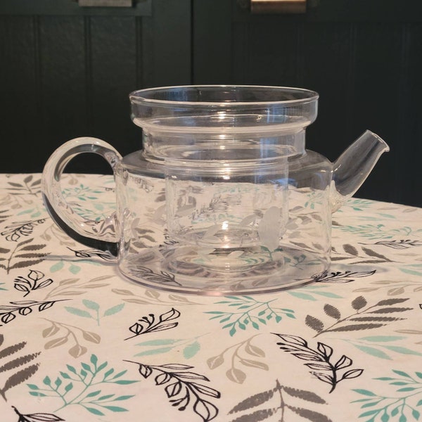 Glass Teapot - Etsy