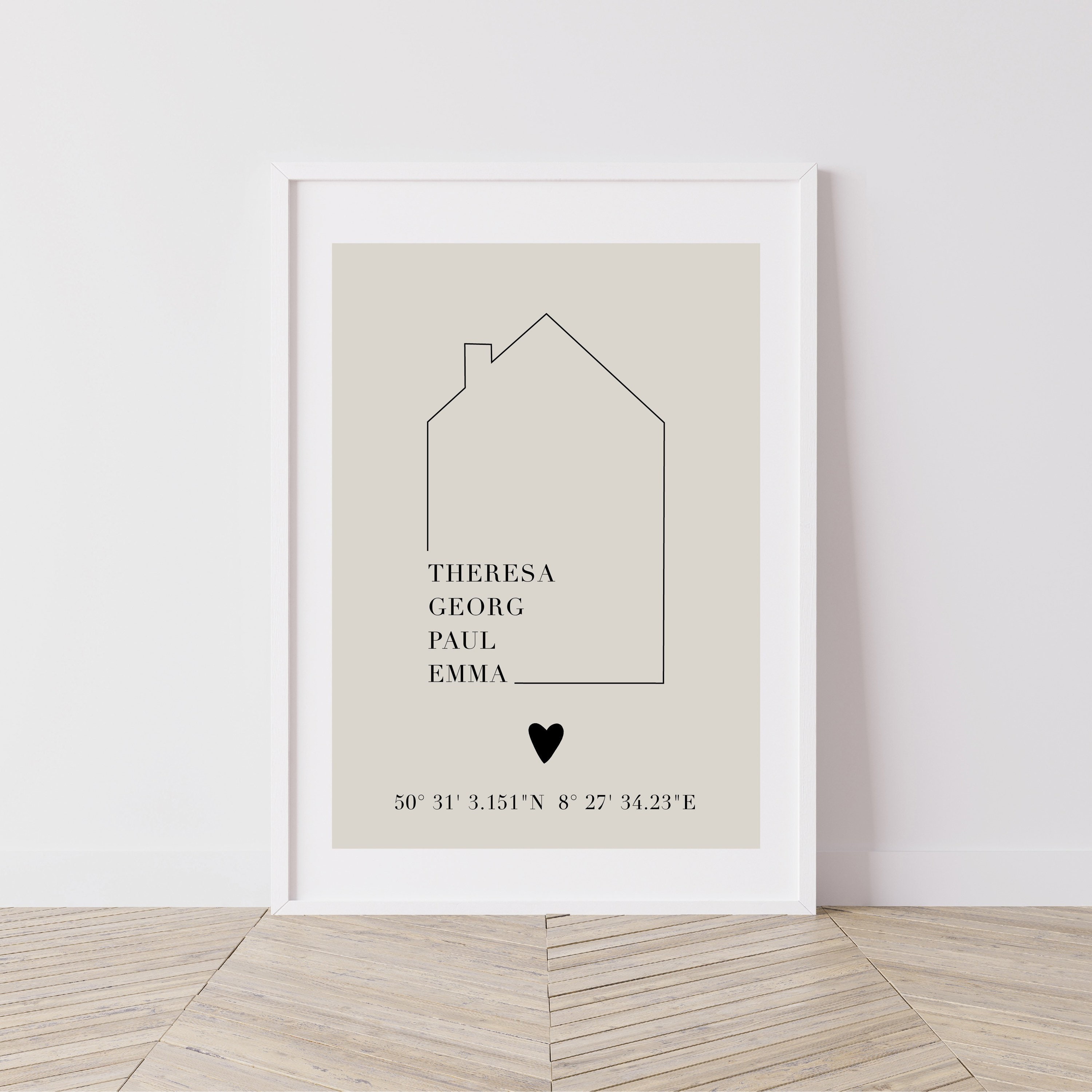 Poster Family Family Poster Personalized | Etsy