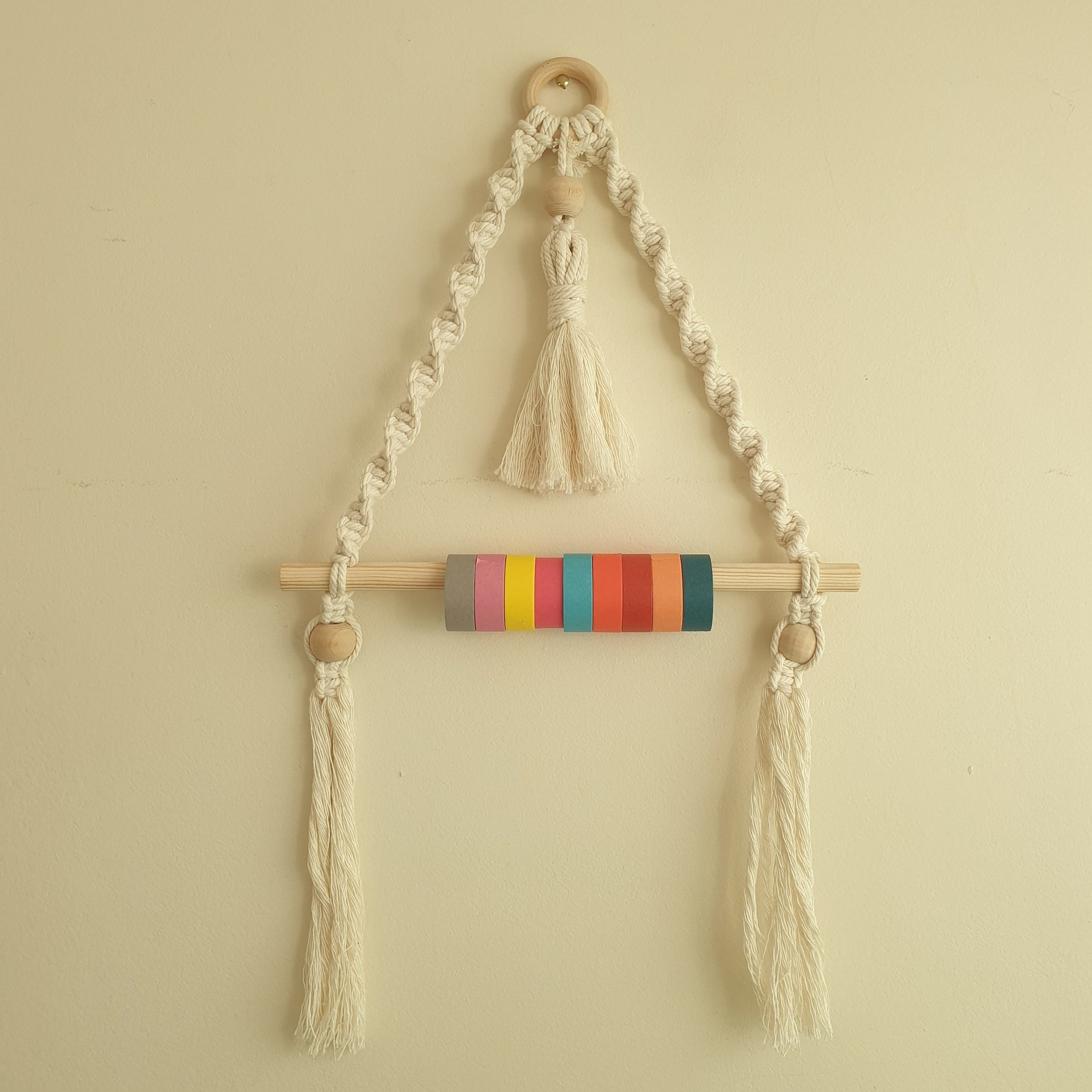 EASY Macrame DIY Kit for Beginners Macrame Wall Hanging Kit - Etsy UK