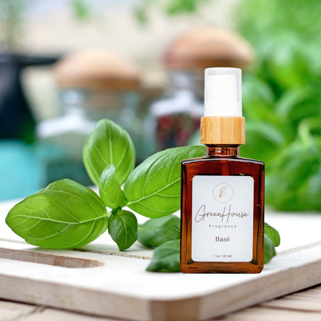 Basil, Greenhouse Fragrance, 100% Natural Fragrance, Made With Organic ...