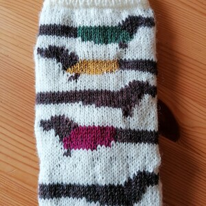 Wiener Socks - Dachshund Motive Socks - PDF Knitting Pattern - Etsy