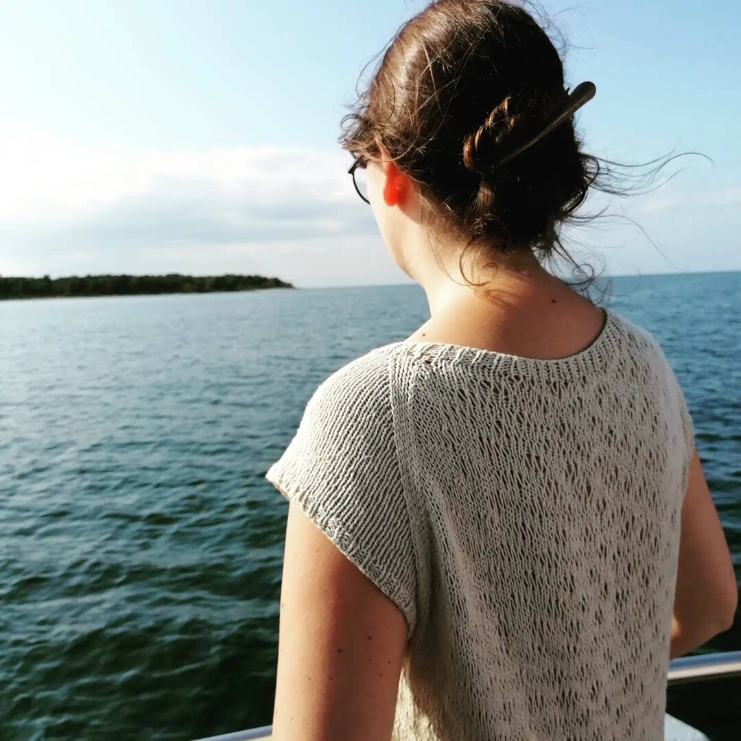 Instructions de tricot PFD « Shirt summerwave » en allemand et anglais ...