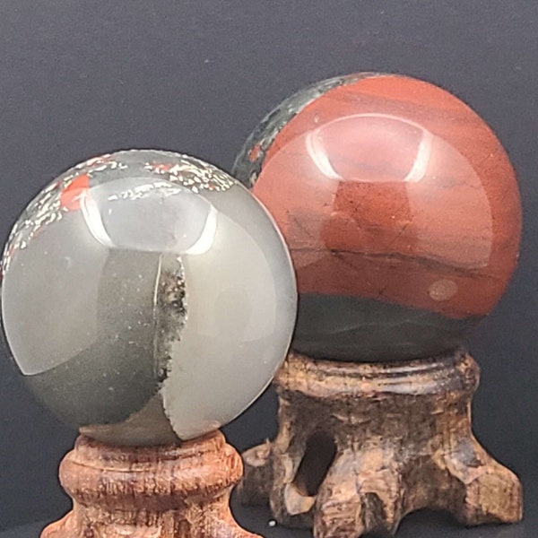 Bloodstone Sphere - Etsy