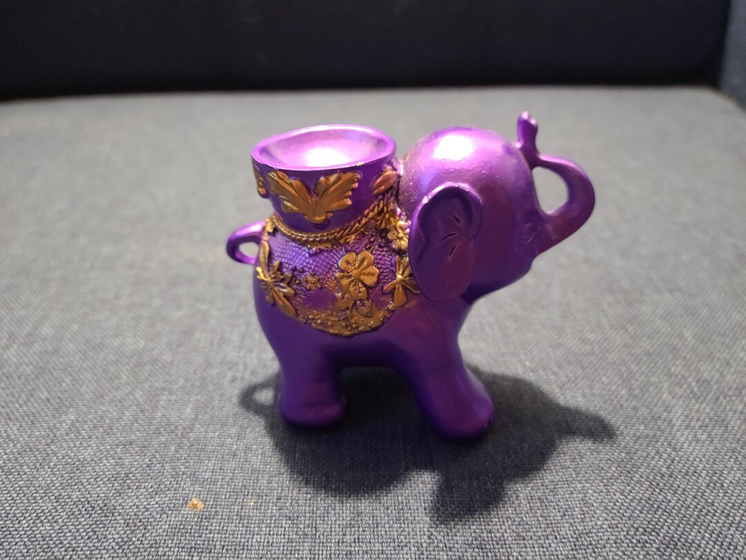 Purple Elephant Sphere Stand - Etsy