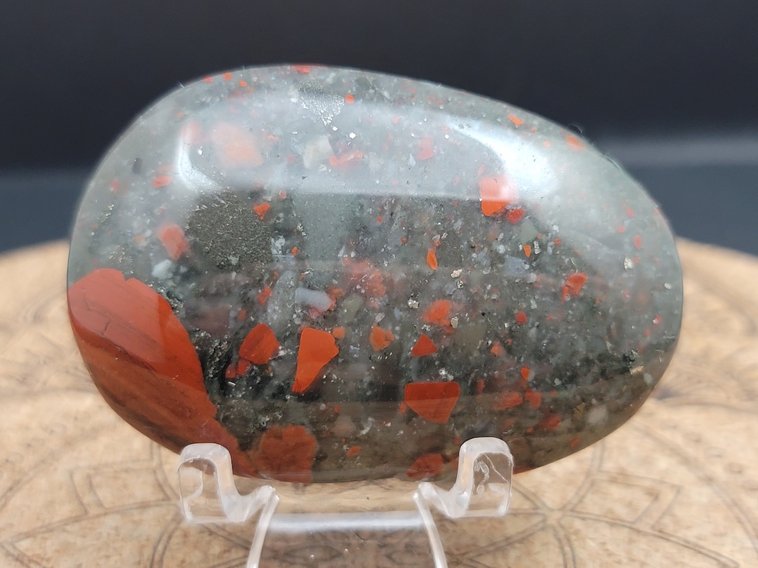 Seftonite Palm Stones African Bloodstone Palms Crystal Palms Stones ...