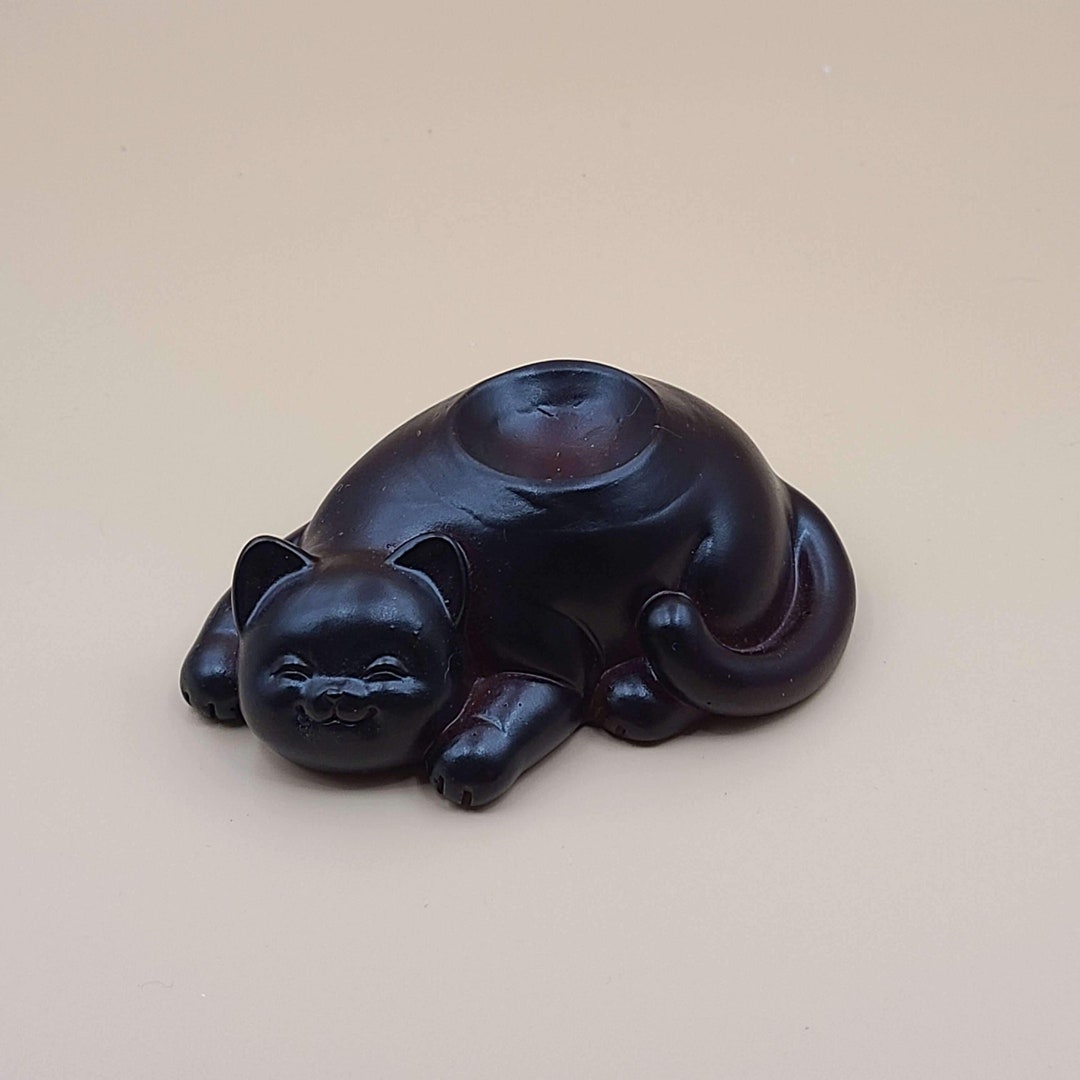 Smiling Cat Sphere Stand - Crystal Sphere Stands - Ball Holders - Home ...