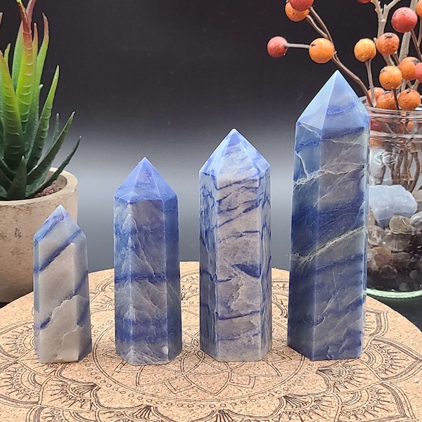 Blue Towers - Etsy