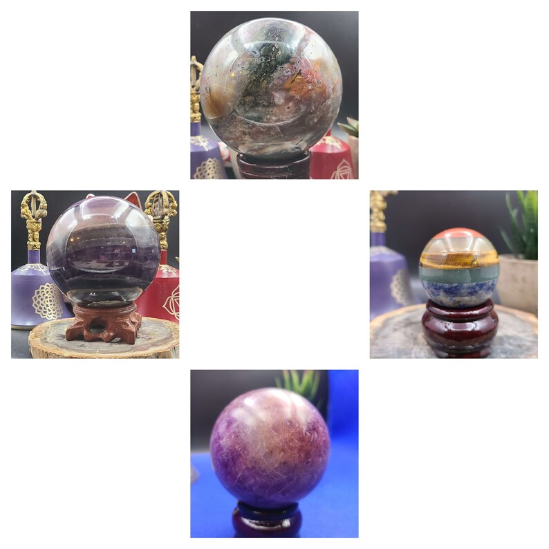 Crystal Spheres Mystery Box Spheres Only Surprise Box - Etsy