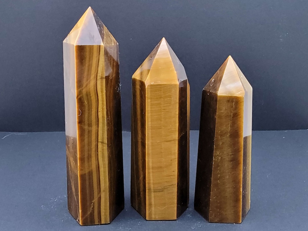 Tigers Eye Towers - Crystal Tower - Crystal Towers - Crystals ...