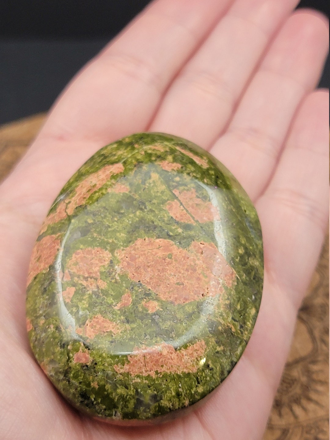 Unakite Palms Crystal Palms Stones Crystals to Carry Crystal Gifts ...