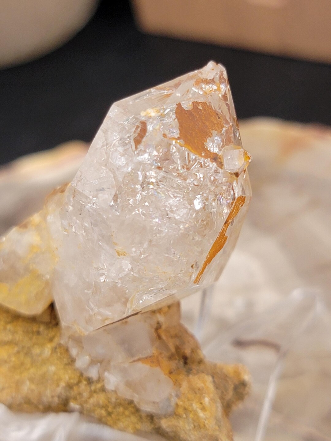 Pakistani Window Quartz – Complex Internal Landscape With Natural Vugs ...