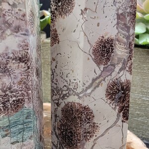 Green Flower Rhyolite Crystal - Crystals, Geology, Home Decor - 3-3.5 ...