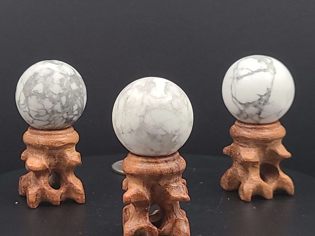 Howlite Spheres - Crystal Ball - Crystal Sphere - Crystal Spheres ...