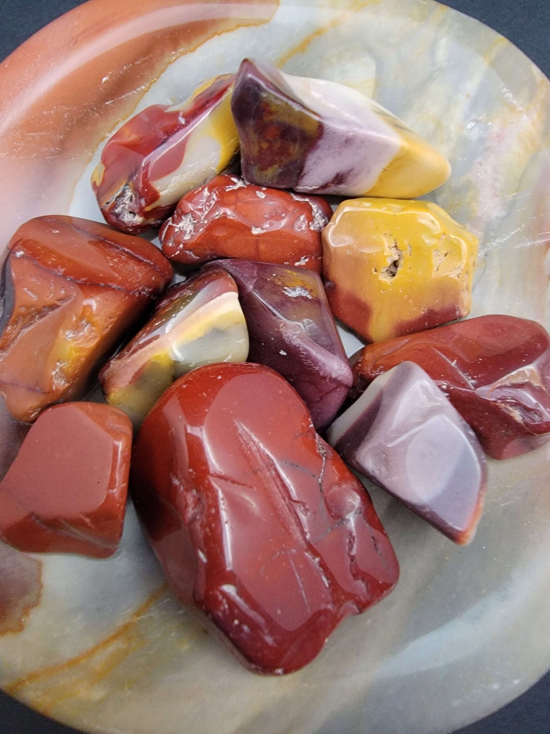 Mookaite Tumbled Stones - Crystal Stones Crystal Pieces - Crystals ...