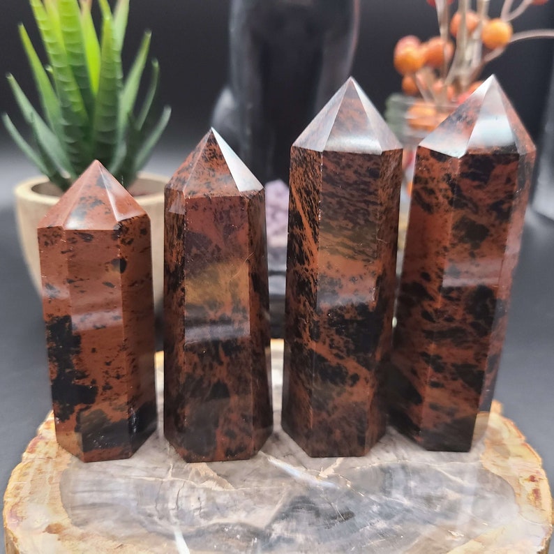 Mahogany Obsidian Towers Points Generators Video - Etsy