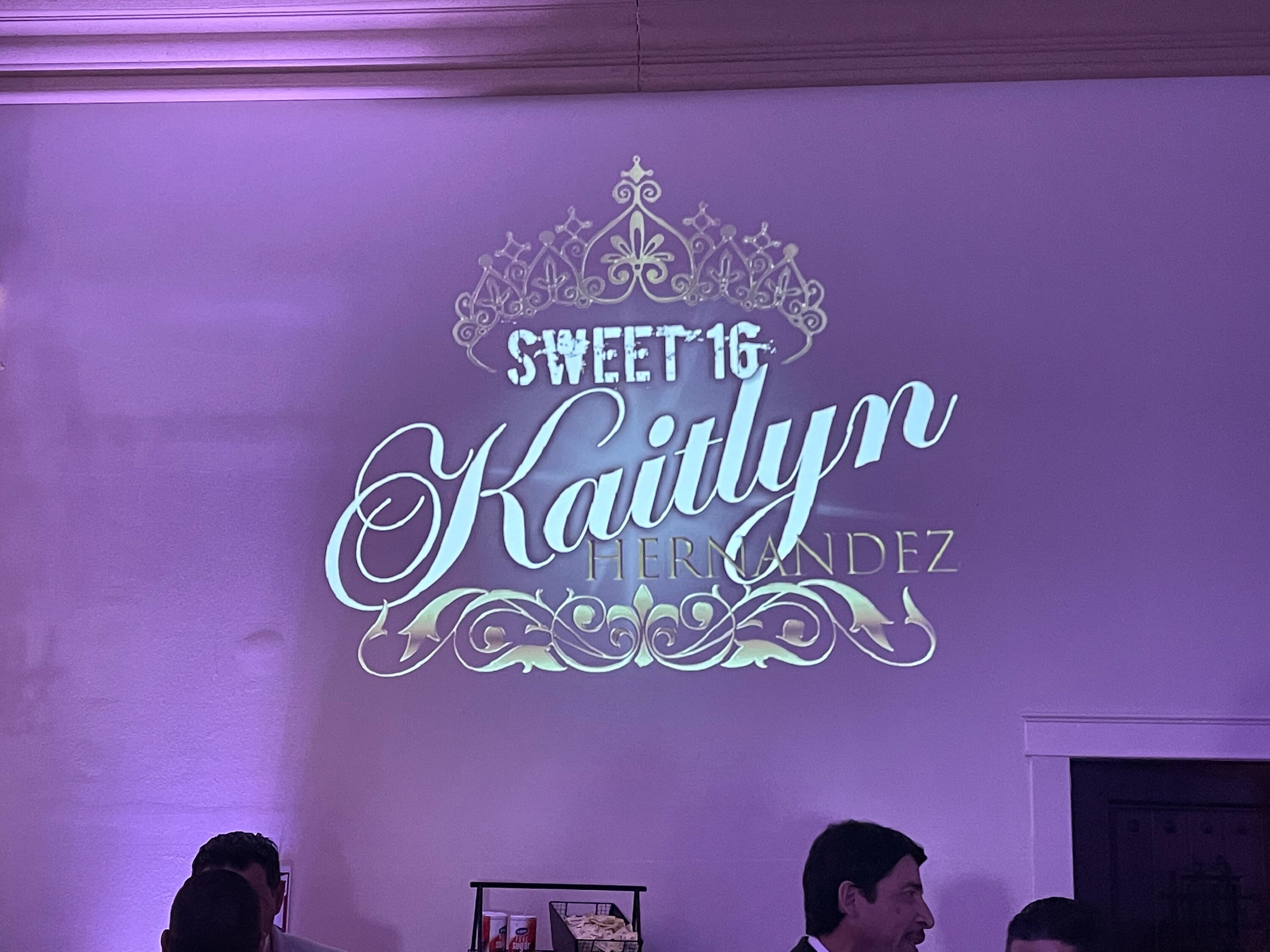 Custom Quinceanera Logo | Quinceanera Monogram | Digital Quince Gobo ...