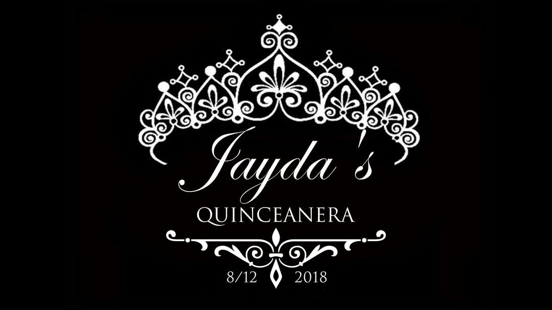 Custom Quinceanera Monogram Logo | Transparent Watermark (digital) - Etsy