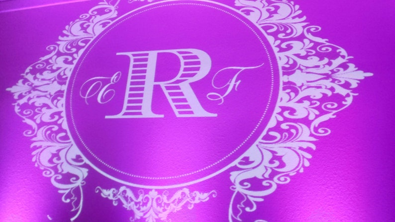 Custom Quinceanera Monogram Logo | Transparent Background (digital ...