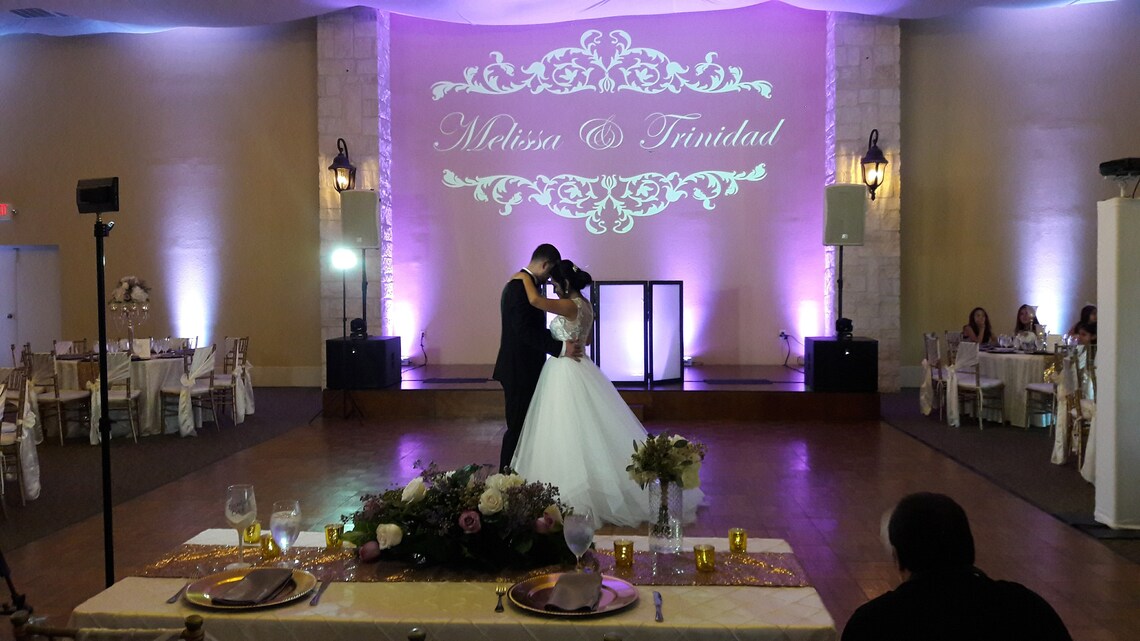 Custom Quinceanera Logo | Quinceanera Monogram | Digital Quince Gobo ...