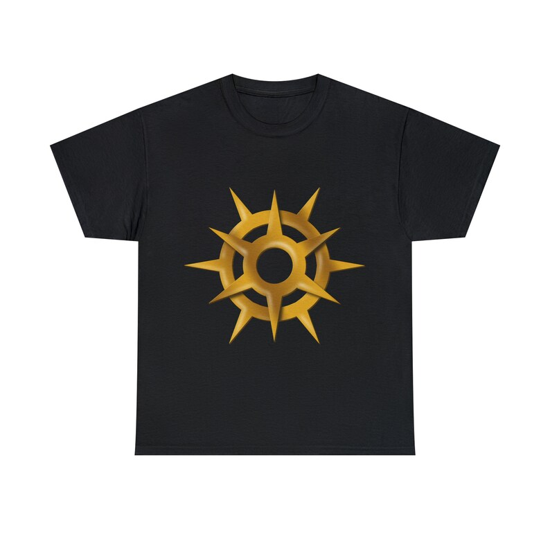 Pelor T-shirt | Sun Star Symbol | Golden Sun Symbol | Metal Sun | Dnd ...