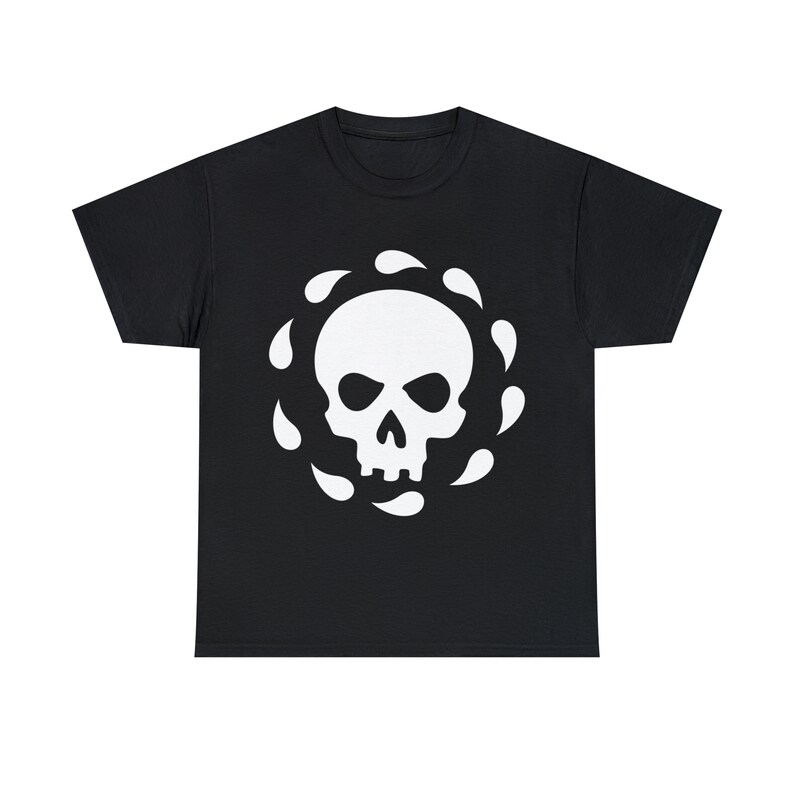 Bhaal T-shirt | Baldur's Gate Shirt | God of Murder Symbol | Skull and ...
