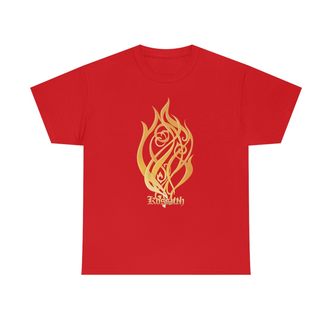 Kossuth T-shirt dnd Deity of Fire - Etsy