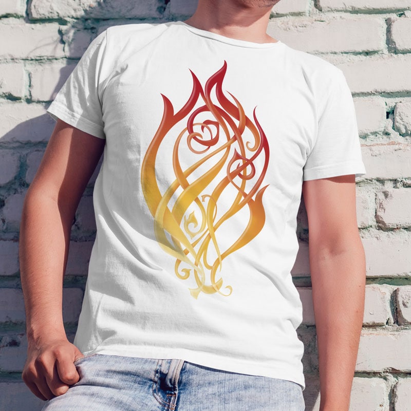 Kossuth T-shirt (dnd Deity of Fire) - Etsy