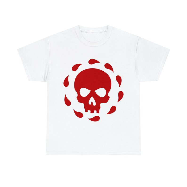 Bhaal T-shirt | Baldur's Gate Shirt | God of Murder Symbol | Skull and ...