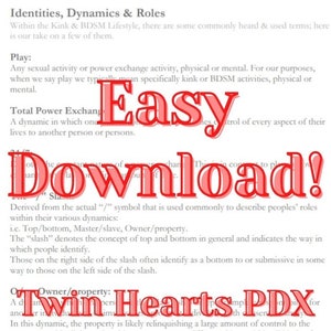 BDSM Basics: Beginning Your Journey With Kink -- Healthy BDSM Dynamics ...