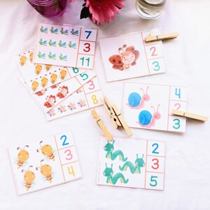 Preschool Printables, Number Activity, Sensory Bin, Number Game, Math ...