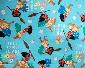 Moana Fat Quarter - Etsy
