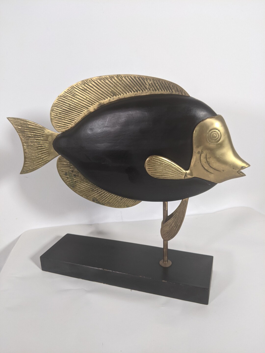 Frederick Cooper MCM Brass Fish Mid-century Modern Fish - Etsy