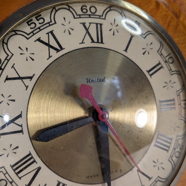 Plug in Wall Clock - Etsy