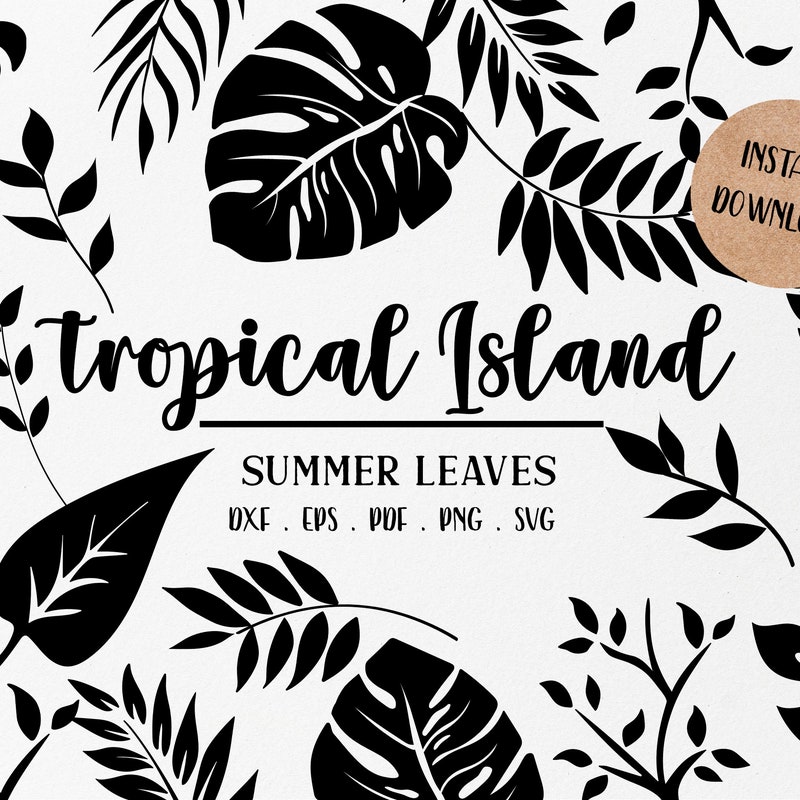 Tropical Svg - Etsy