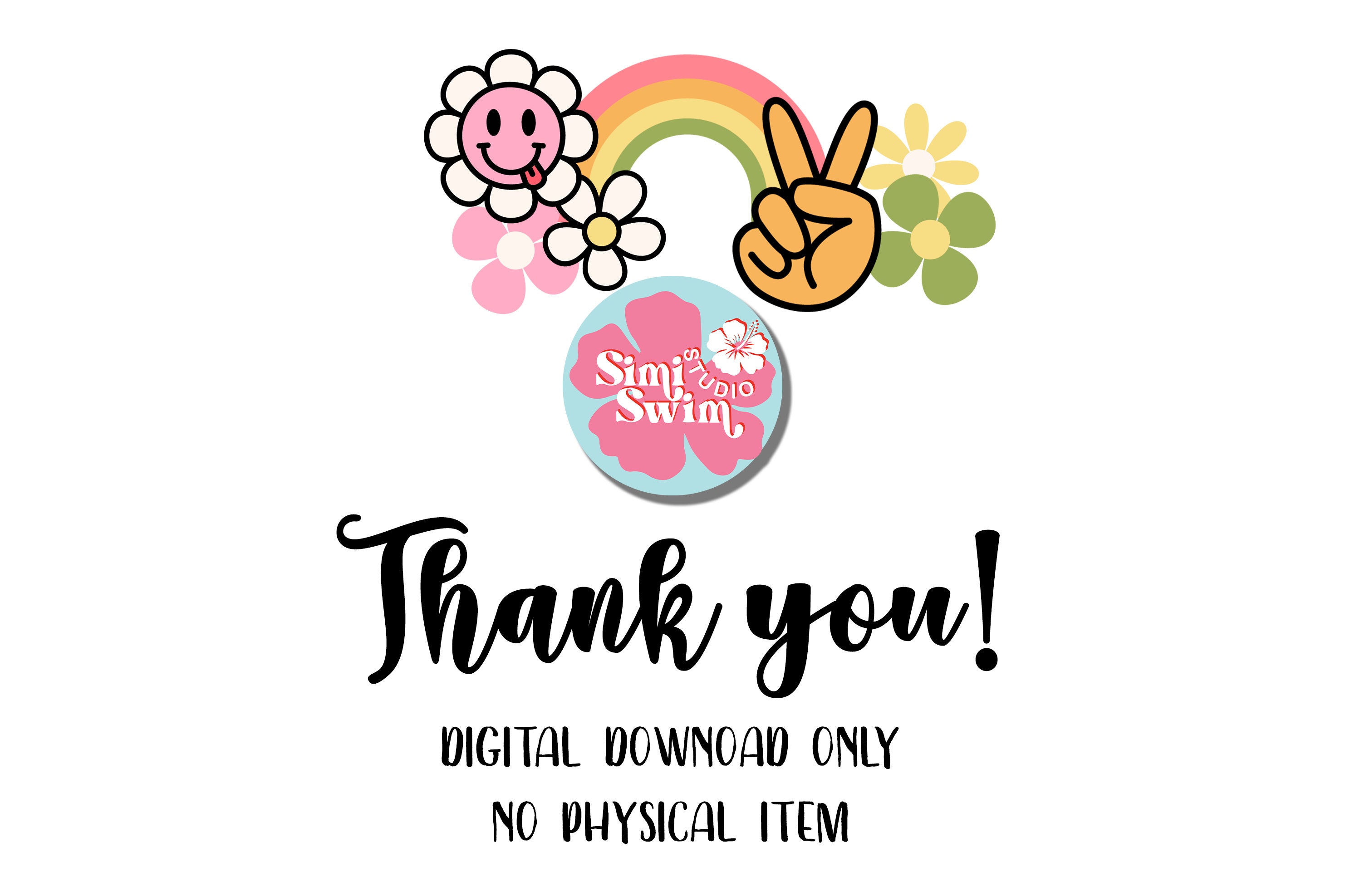 Retro Happy Smiles Clipart Pastel Retro Boho Hippie SVG PNG EPS Clip ...