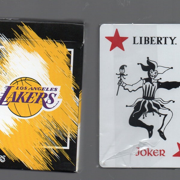 Lakers Deck of Cards - Etsy