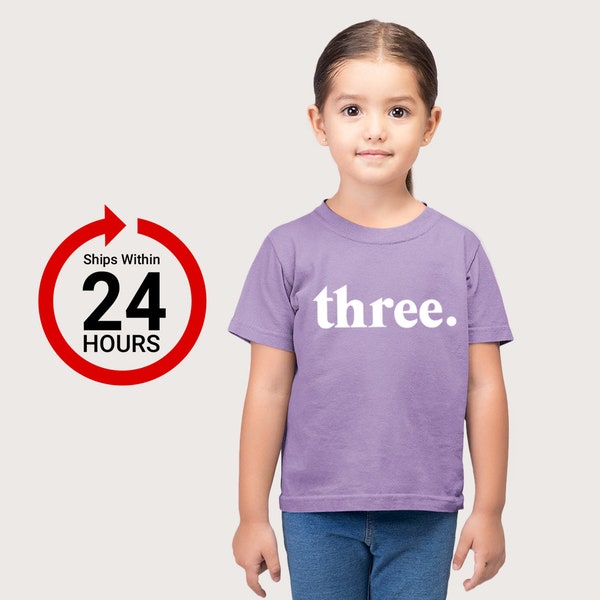 3 Year Old Shirt - Etsy
