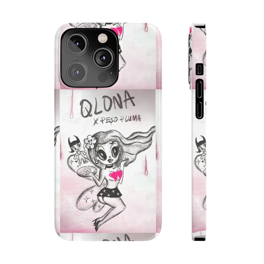 Qlona Peso Pluma and Karol G Large Image Slim Phone Cases - Etsy