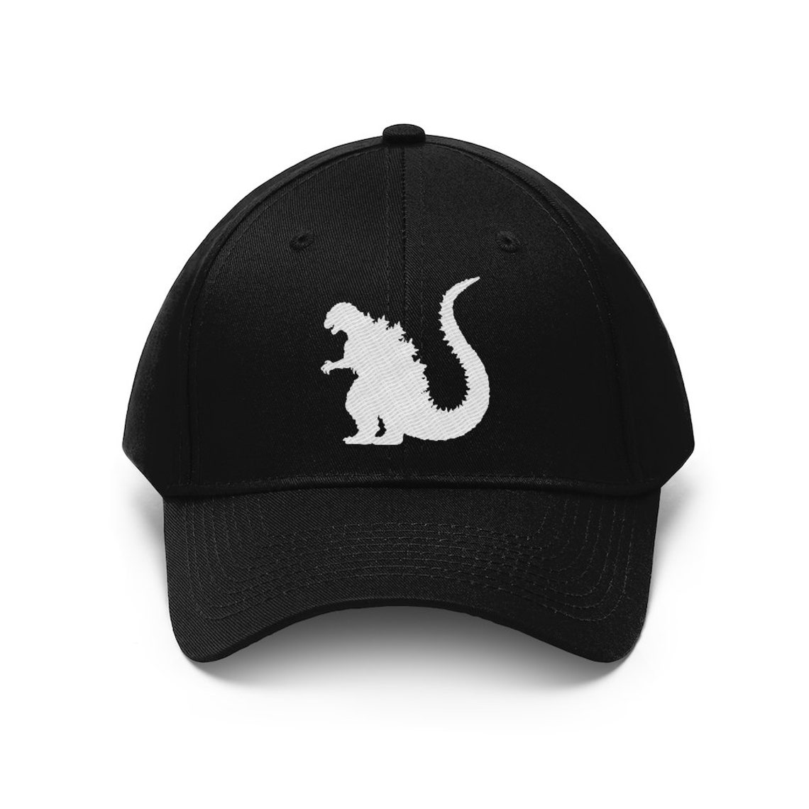 Godzilla Embroidered Minimalist Design Baseball Cap / Hat / | Etsy