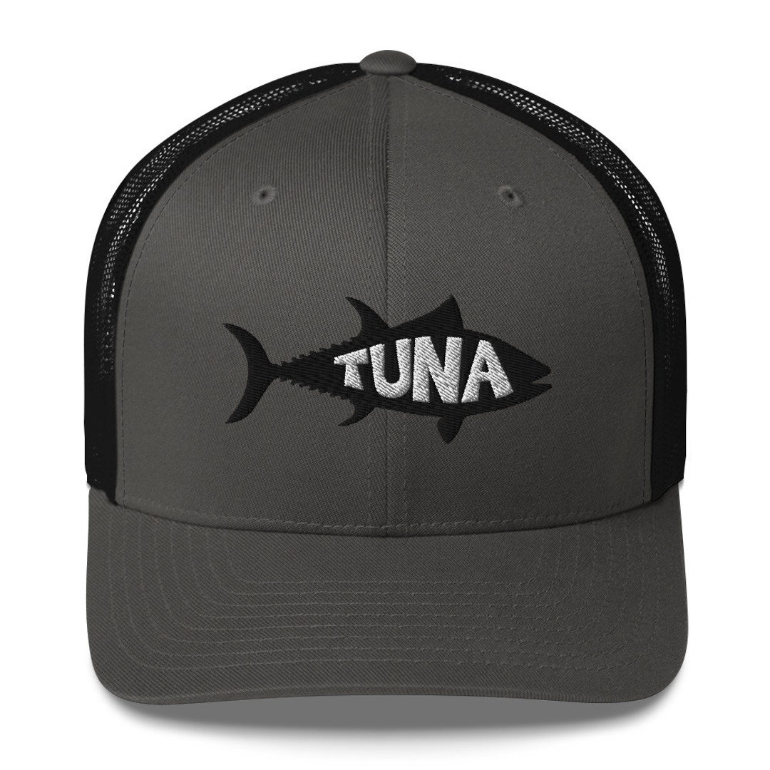 Tuna Custom Embroidered Trucker Hat, Funny Trucker Hats, Trucker Hats ...