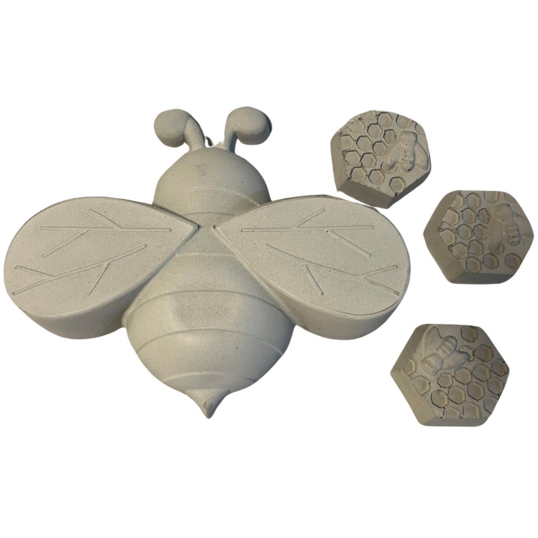 Bumble Bee Stepping Stone, Stepping Stones for Gardens, Bee Outdoor ...