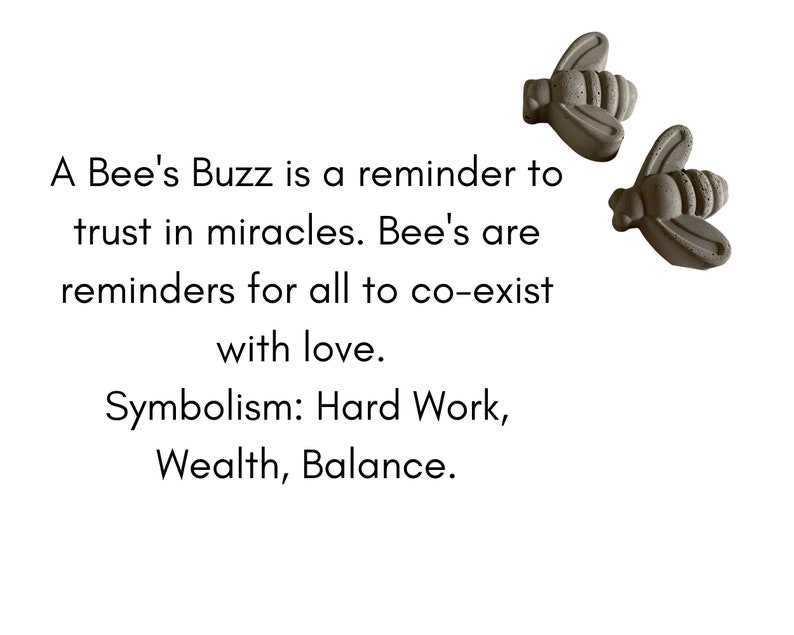 Cement Bumble Bee Garden Stones, Bee Yard Art (set of 2) - Etsy