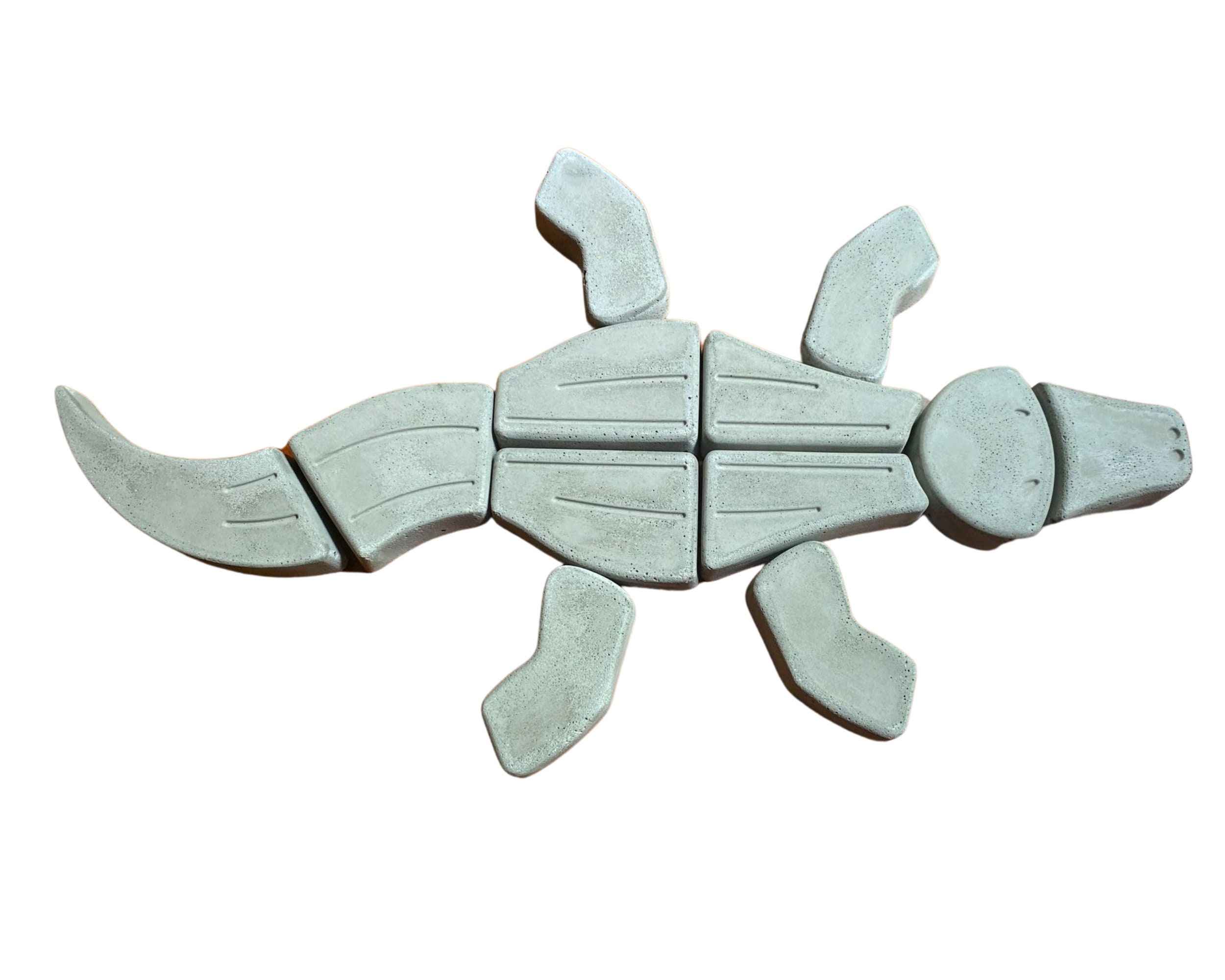 Alligator Stepping Stone, Alligator Stepping Stone, Alligator Garden ...