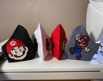 Mario Mask - Etsy