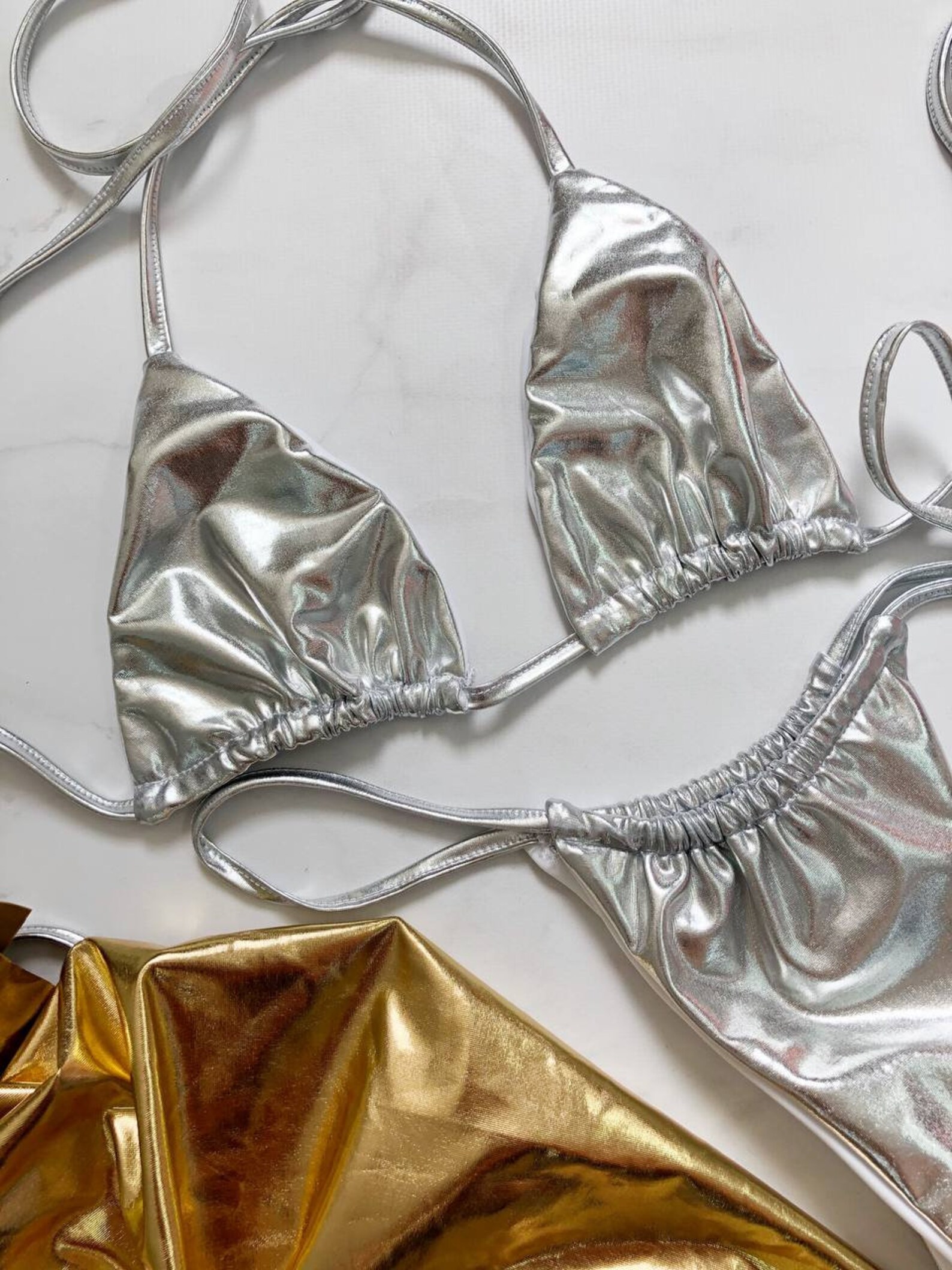 Extreme micro bikini Sexy microkini Custom size Two | Etsy