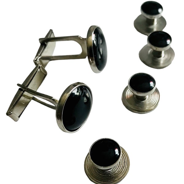 Vintage Cufflink Set - Etsy