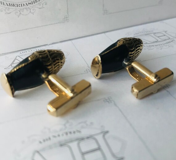 Vintage Cufflinks, by Swank Rare Tribal Bust, Traditi… - Gem
