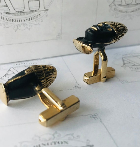 Vintage Cufflinks, by Swank Rare Tribal Bust, Traditi… - Gem