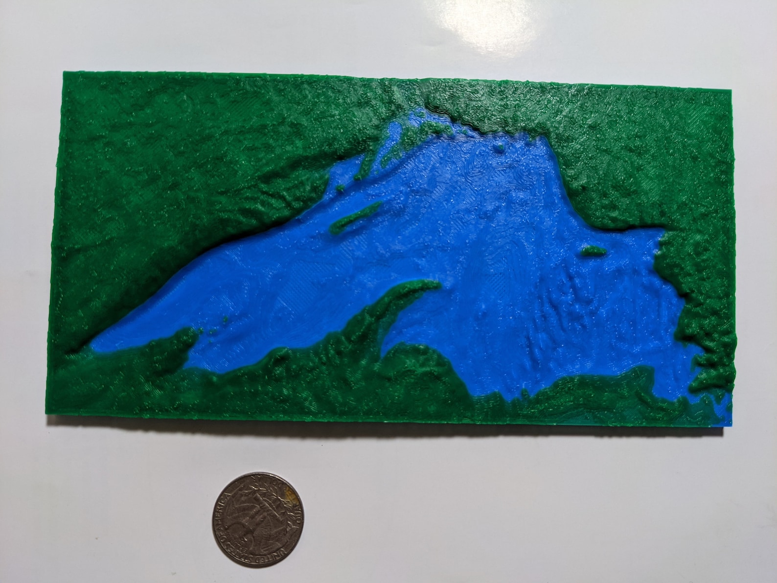 Lake Superior Topographic/bathymetric Map - Etsy